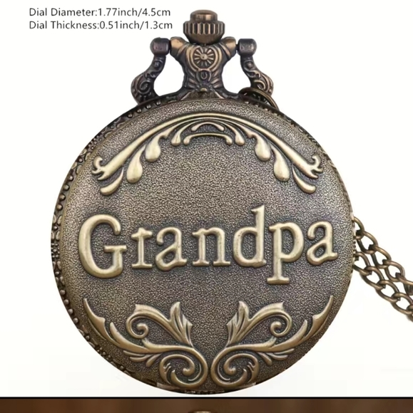 Accessories | New Grandpa Grand Dad Grand Father Quartz Pocket Watch ...
